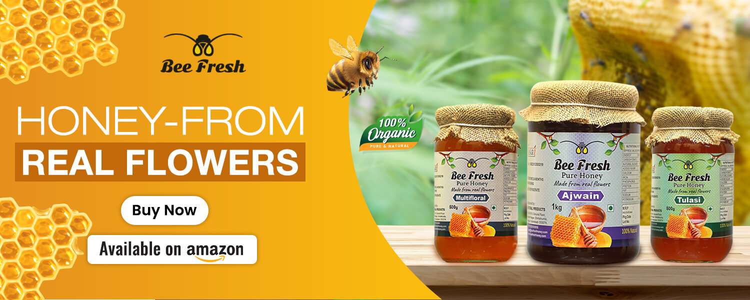 Home - Buy Pure Multifloral, Sunflower, Tulasi and Ajwain Honey – Bee Fresh